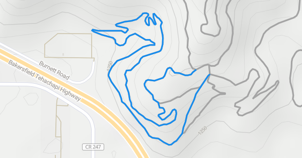 Warrior Loop Mountain Biking Trail - Tehachapi, CA