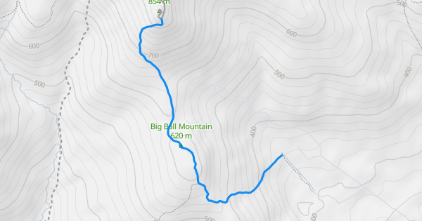 Big Ball Mountain Trail Hiking Trail - Moultonborough
