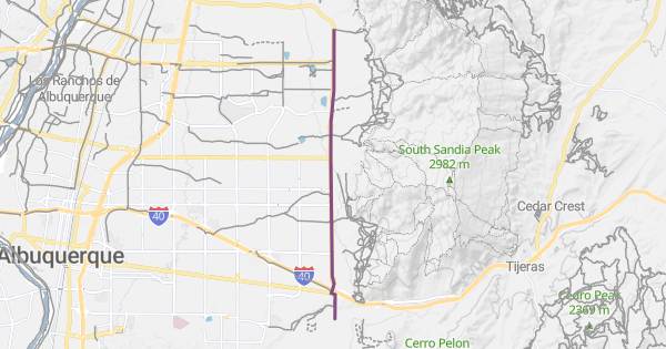 Tramway Trail Multi Trail - Albuquerque, NM | Trailforks