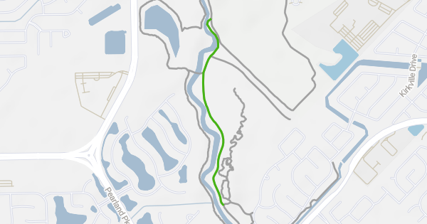 Gator Run, Hands Up! Mountain Biking Trail - Pearland