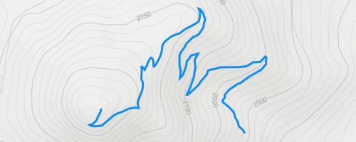 Skyridge Peak Hiking Trail - Skyridge, Hideout, Utah