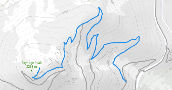 Skyridge Peak Hiking Trail - Skyridge, Hideout, Utah