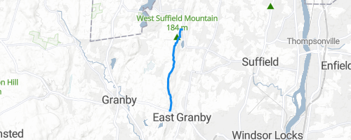 Metacomet Trail / NET sec CT 20 Hiking Trail - East Granby, CT