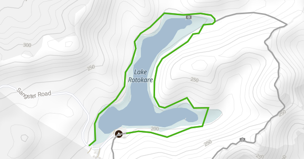 Rotokare Lake Walkway Hiking Trail - Taranaki