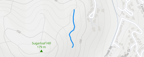Comb Over Trail Mountain Biking Trail - San Mateo, CA