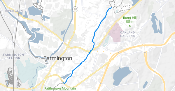 Metacomet Trail / NET sec CT 16 Hiking Trail - Farmington, CT