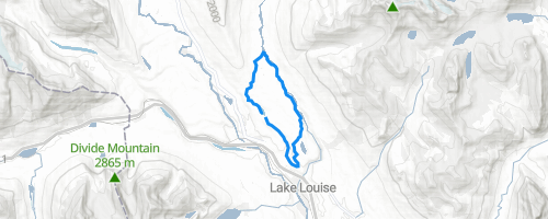 Pipestone Loop Skiing Trail - Lake Louise, AB