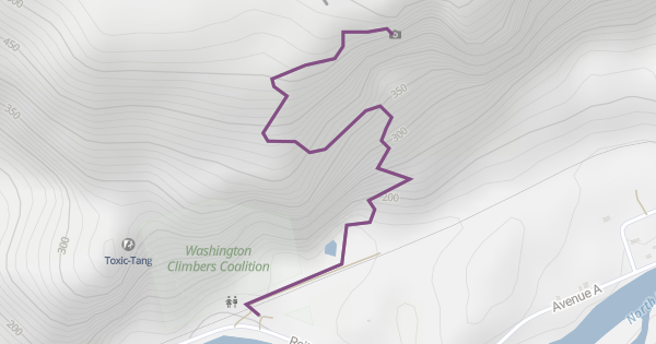 Index Town Wall Trail Hiking Trail - Gold Bar, Washington