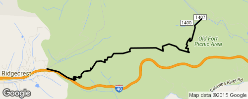 Kitsuma Mountain Biking Trail - Black Mountain, NC