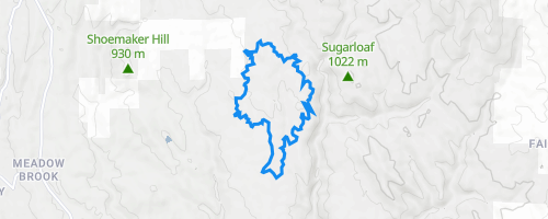 Darling Ridge Loop Mountain Biking Trail - Georgetown, CA