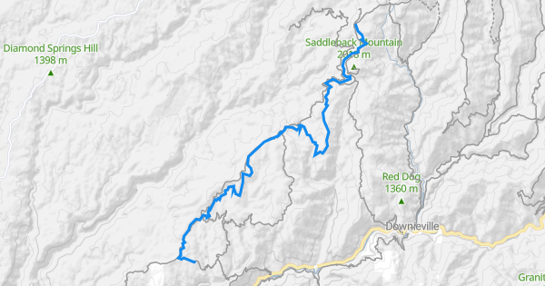 Cal-Ida Multi Trail - Downieville, California