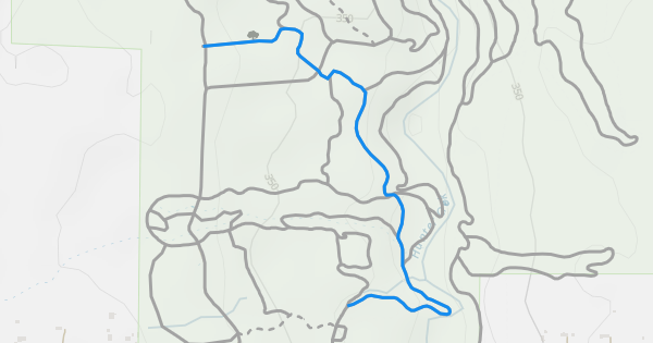Lower Hunters Creek Trail Mountain Biking Trail - East Aurora