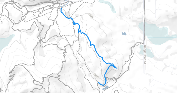 Boundary Ridge Multi Trail - Bragg Creek, Alberta