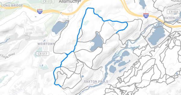 Deer Path Trail Multi Trail - Byram Township, New Jersey