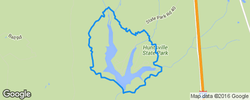 Chinquapin Trail Mountain Biking Trail - Huntsville