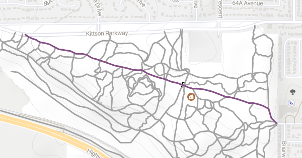 Pinewood Trail Mountain Biking Trail - Delta, BC