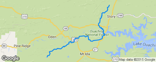 Womble - To Southfork Road Mountain Biking Trail - - Arkansas