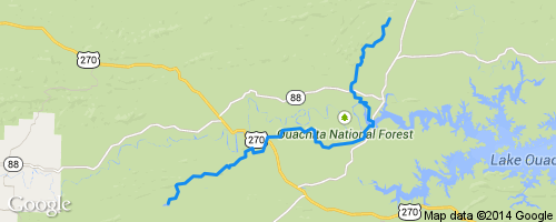 Womble - To Southfork Road Mountain Biking Trail - Hot Springs