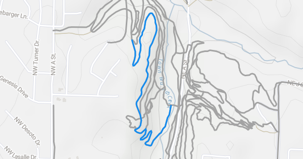Razorback Ridge Mountain Biking Trail - Bentonville