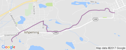 Iron Ore Heritage Trail Mountain Biking Trail - Ishpeming