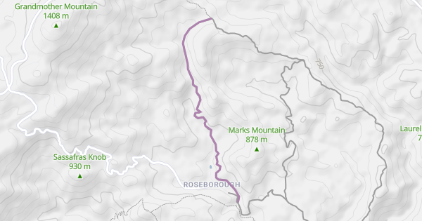 Old House Gap Road Multi Trail - Mortimer, North Carolina