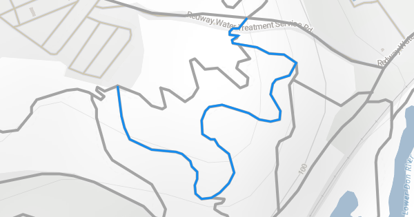 3 Rocks to Redway Road Downhill Mountain Biking Trail - Toronto