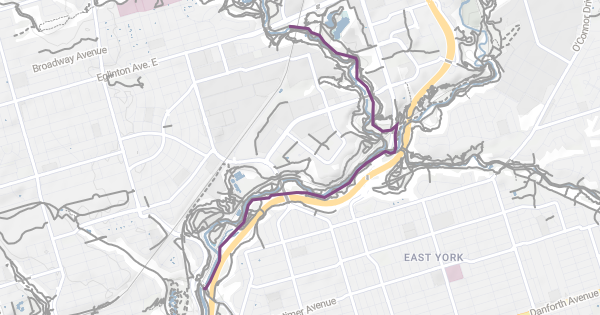 Don Trail Multi Trail - Don Valley, Toronto, Ontario