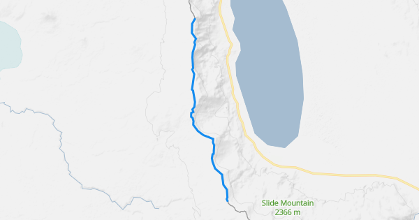 Fremont NRT - Winter Rim Middle Multi Trail - Lakeview
