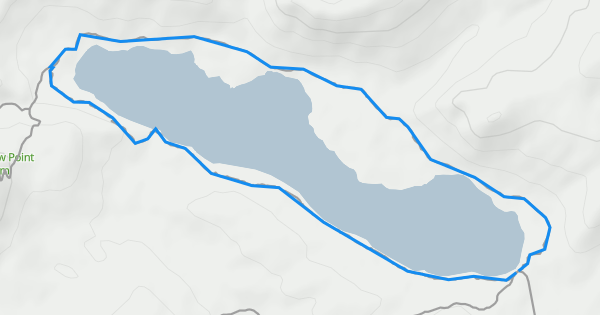 Two Ocean Lake Trail Hiking Trail - Moose, Wyoming