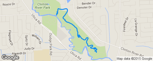 Clinton River Singletrack Section 1 Mountain Biking Trail - Sterling ...