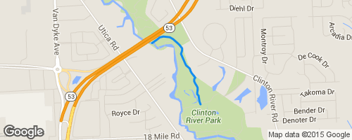 Clinton River Singletrack Section 3 Mountain Biking Trail - Sterling ...
