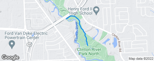 Clinton River Singletrack Section 3 Mountain Biking Trail - Sterling ...