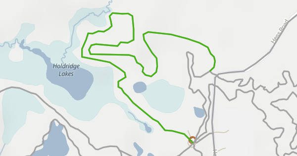 North Loop Mountain Biking Trail - Holly, Michigan