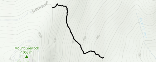 Thunderbolt Run Ski Trail Multi Trail - Adams, MA