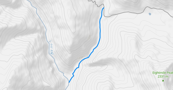Lost River Trail Hiking Trail - Winthrop, Washington