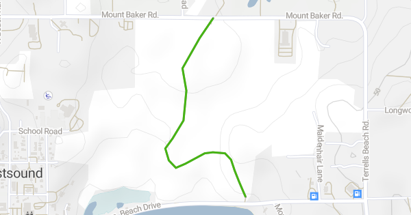 Crescent Beach Trail Multi Trail - Eastsound, Washington