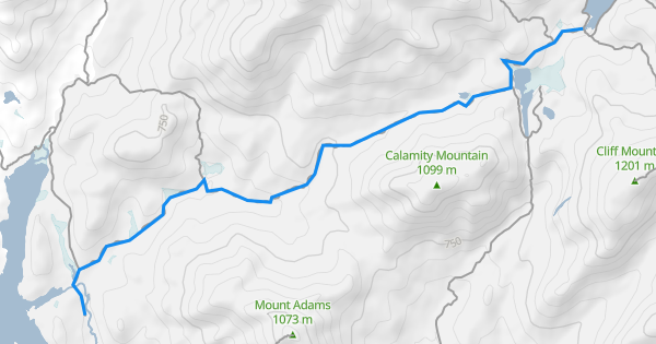 Calamity Brook Trail Hiking Trail - Lake Placid, New York