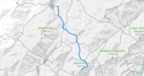 Van Hoevenberg Trail Hiking Trail - Lake Placid, New York