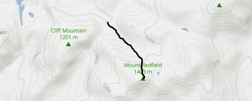 Mount Redfield Trail Hiking Trail - Lake Placid, New York