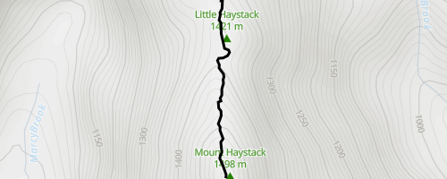 Haystack Trail Hiking Trail - Lake Placid, New York