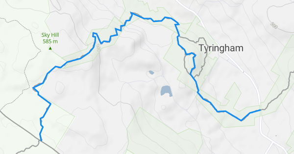 Appalachian Trail - Beartown Mtn. Rd. Over Tyringham Cobble, Jerusalem ...