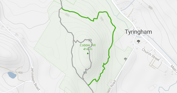 Tyringham Cobble Loop Hiking Trail - Tyringham, MA