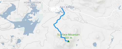 Scarface Mountain Trail Hiking Trail - Saranac Lake