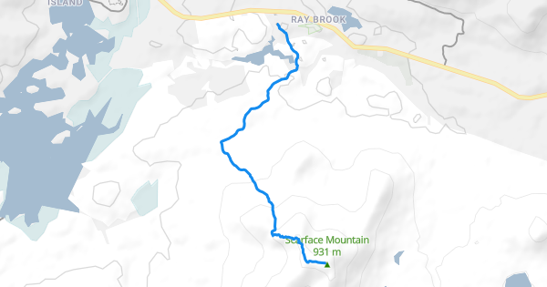 Scarface Mountain Trail Hiking Trail - Saranac Lake