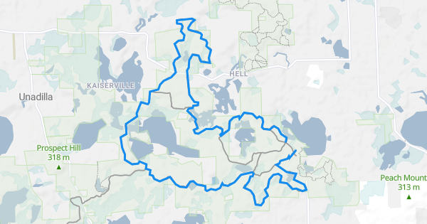 Potawatomi Trail Multi Trail - Pinckney, Michigan