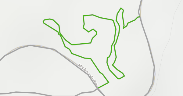 Driving Range Mountain Biking Trail - Jackson, Michigan