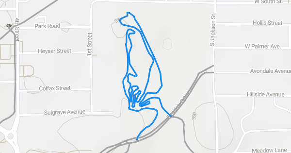 North Loop Mountain Biking Trail - Jackson, Michigan