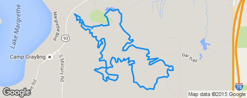 Main Loop Mountain Biking Trail - Grayling, Michigan