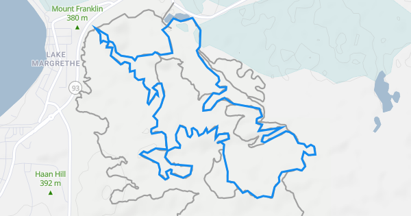Main Loop Mountain Biking Trail - Grayling, Michigan