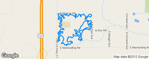 Blue Loop (Main Loop) Mountain Biking Trail - Harrison